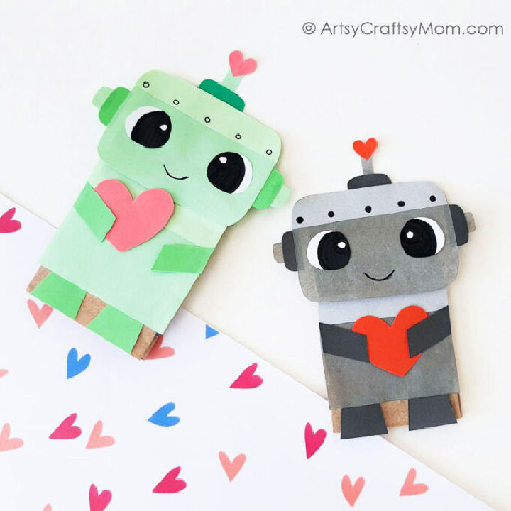 25 Robot Crafts for Kids (Preschoolers and Toddlers)