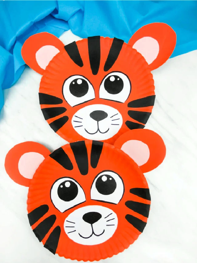 25 Easy Paper Plate Animals: Animal Crafts for Kids