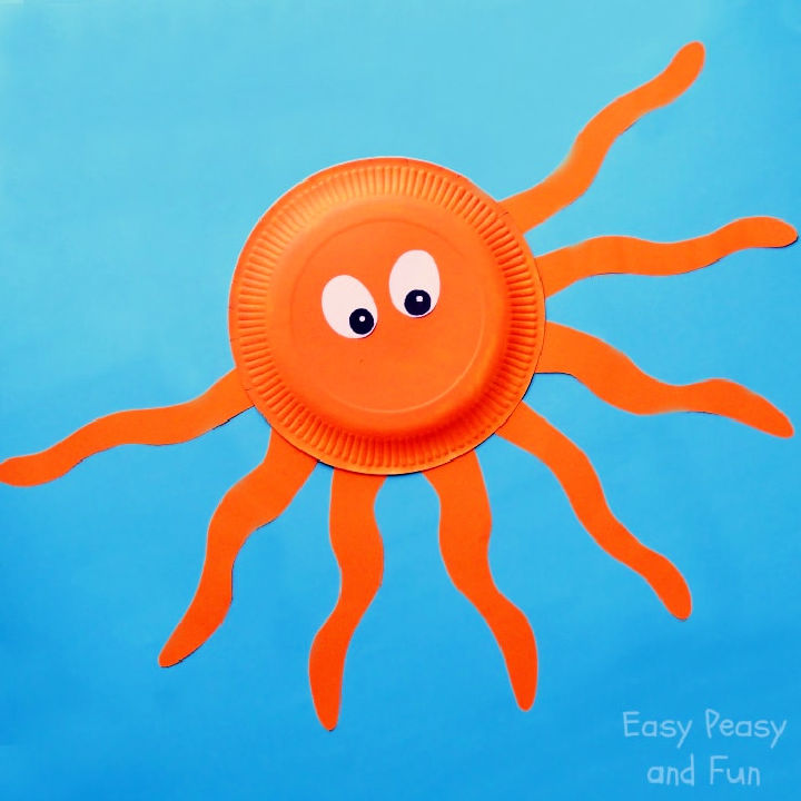 25 Octopus Crafts and Arts for Preschoolers & Toddlers