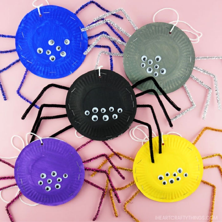25 Easy Spider Crafts for Kids: Preschoolers & Toddlers