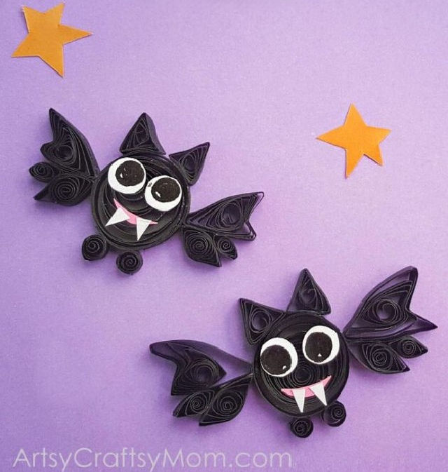 25 Easy Bat Crafts for Kids: Halloween Bat Craft Ideas