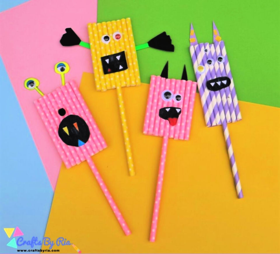 30 Easy Crafts with Straws: Things to Make with Straws