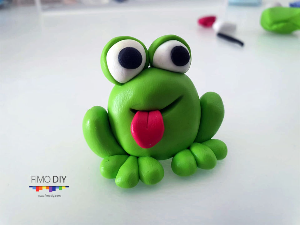 25 Easy Clay Frog Sculptures: How To Make a Clay Frog