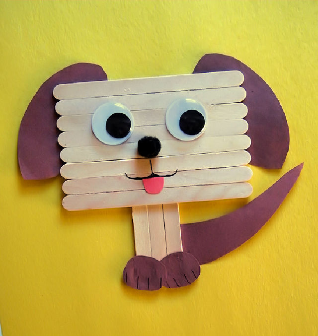 25 Easy Dog Crafts for Kids (Preschoolers and Toddlers)