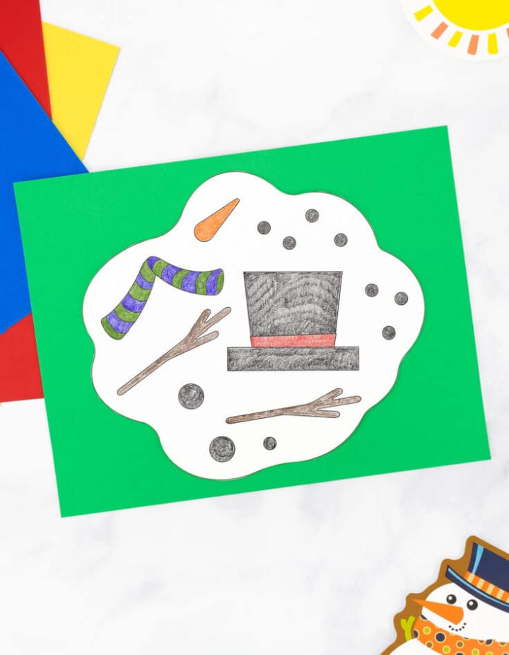 25 Fun Melted Snowman Craft Ideas for Kids
