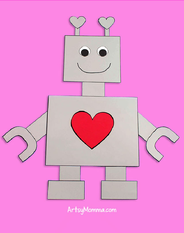 25 Robot Crafts for Kids (Preschoolers and Toddlers)