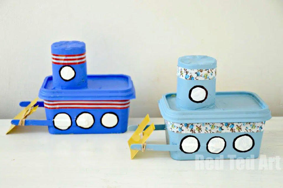 25 Easy DIY Boat Crafts for Kids: How To Make a Boat