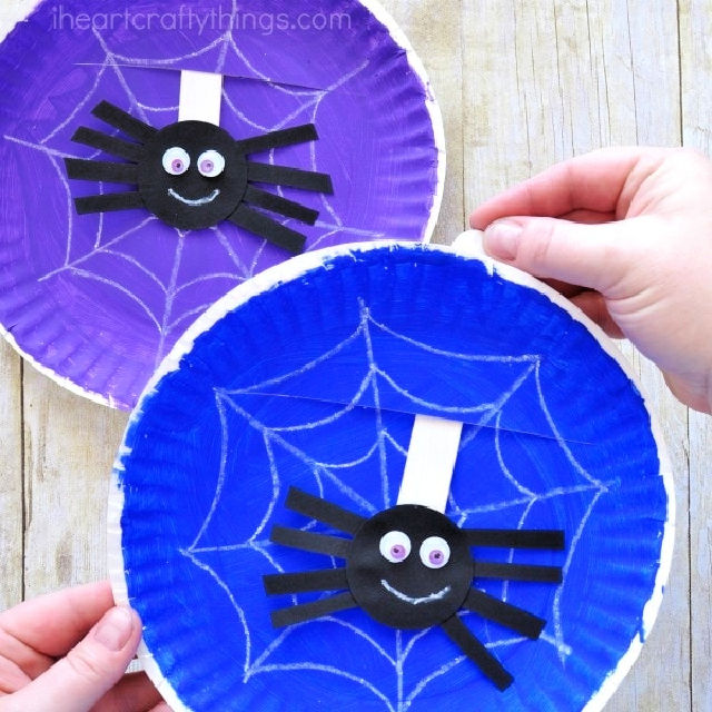 25 Easy Spider Crafts for Kids: Preschoolers & Toddlers