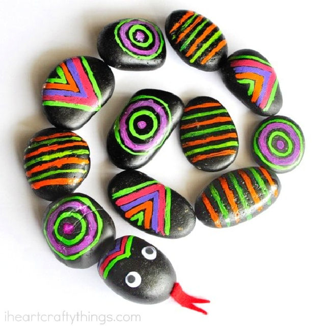 50 Easy Rock Painting Ideas for Kids and Adults