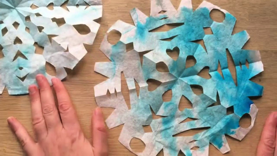 20 DIY Coffee Filter Snowflakes: Easy to Make at Home