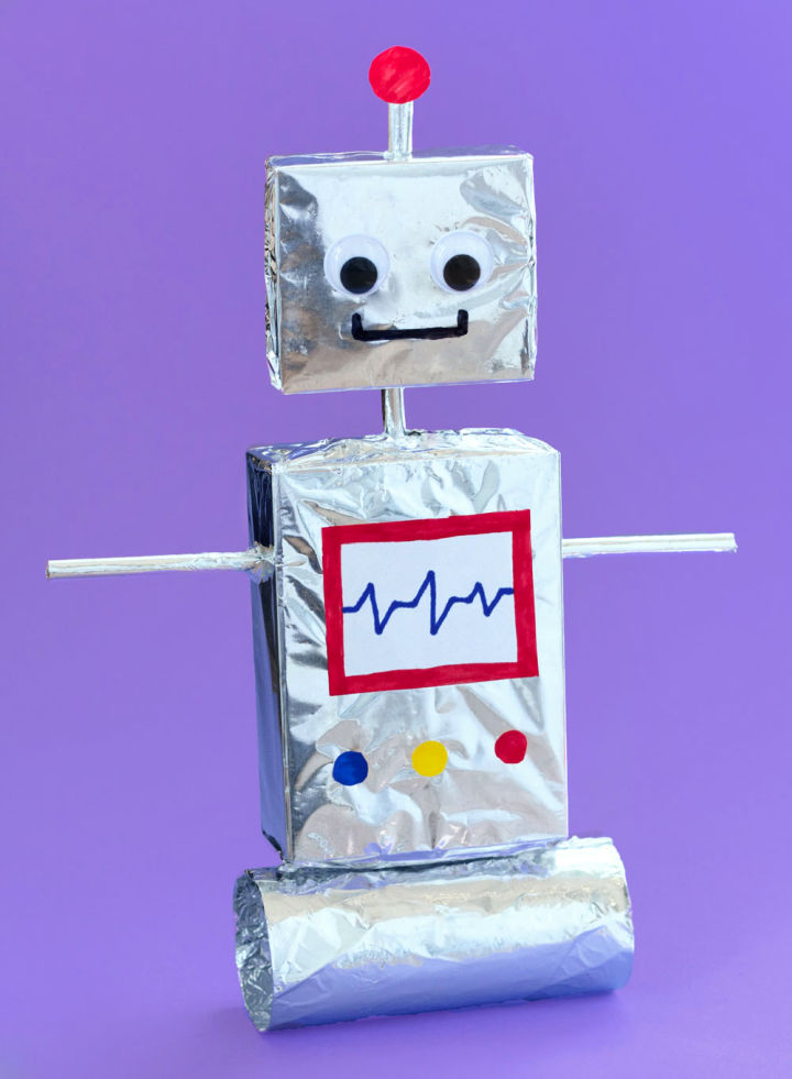25 Robot Crafts for Kids (Preschoolers and Toddlers)