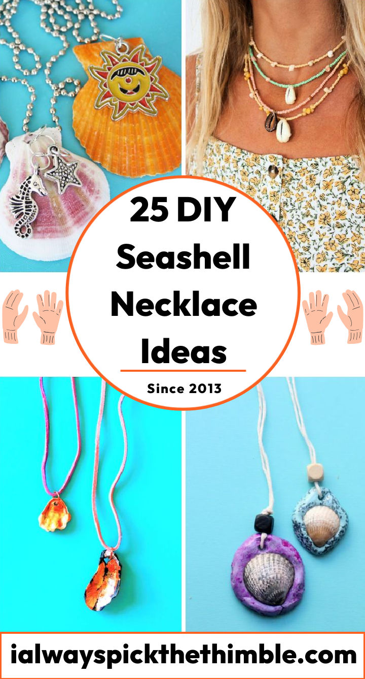 25 DIY Seashell Necklace Ideas To Make Your Own