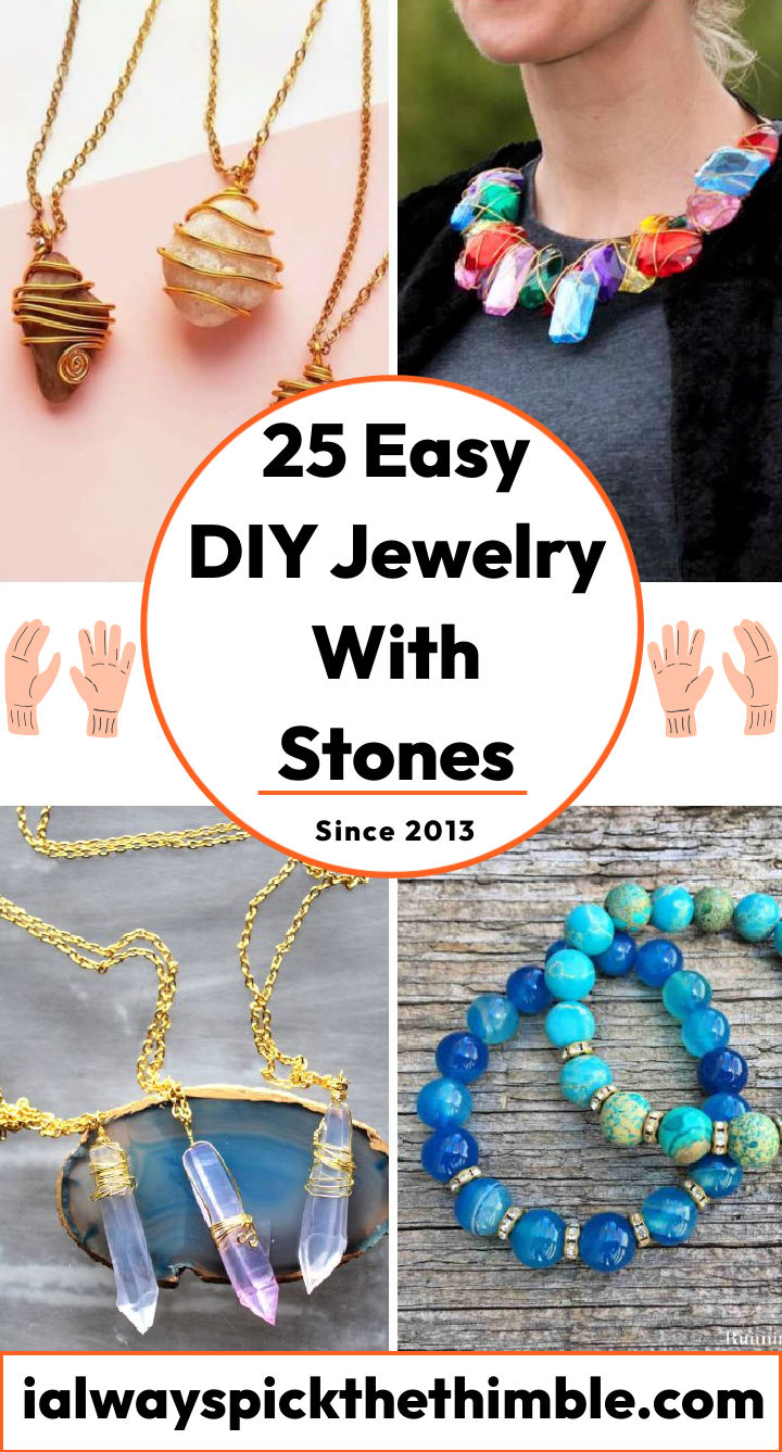 25 Stone Jewelry Making Ideas: Turn Stones Into Jewelry