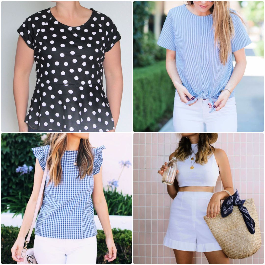 30 Free Top Patterns to Sew: Easy Top Sewing Pattern