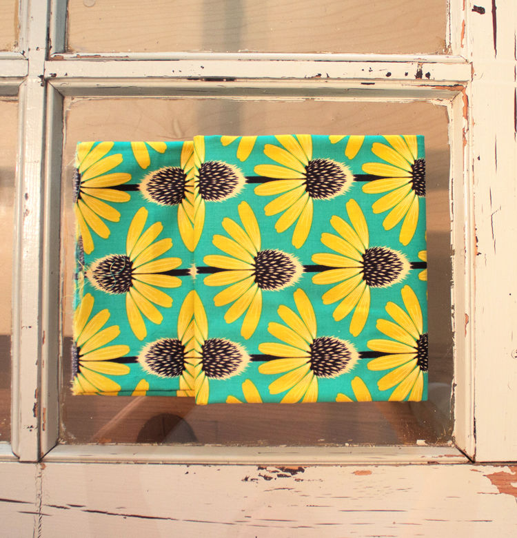 A Sunny Sewing Room + Folding Fabrics to Size